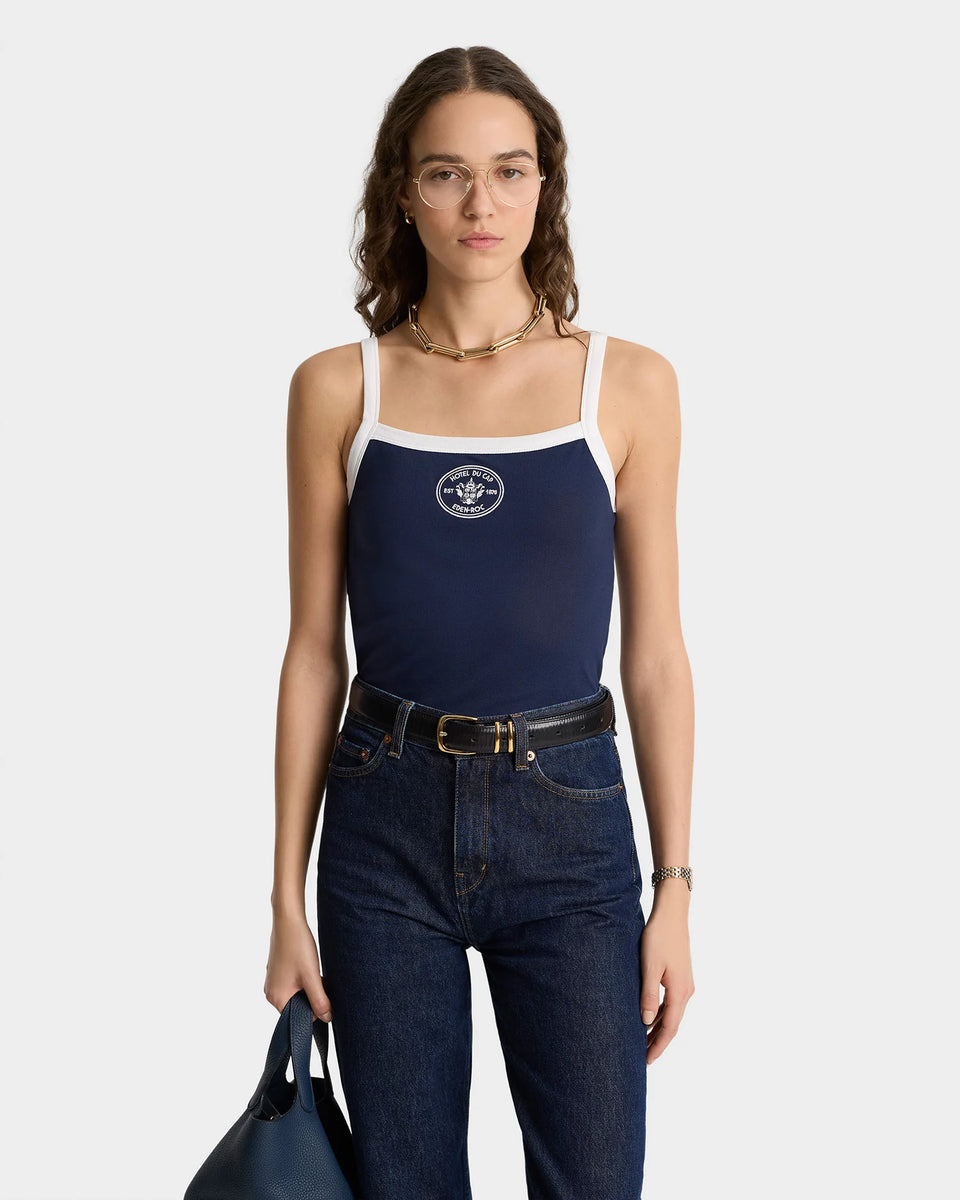 Eden Crest Pique Tank - Dark – THE HOLIDAY PROJECT