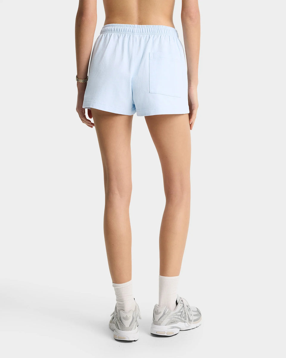 Eden Crest Embroidered Short - Ciel – THE HOLIDAY PROJECT